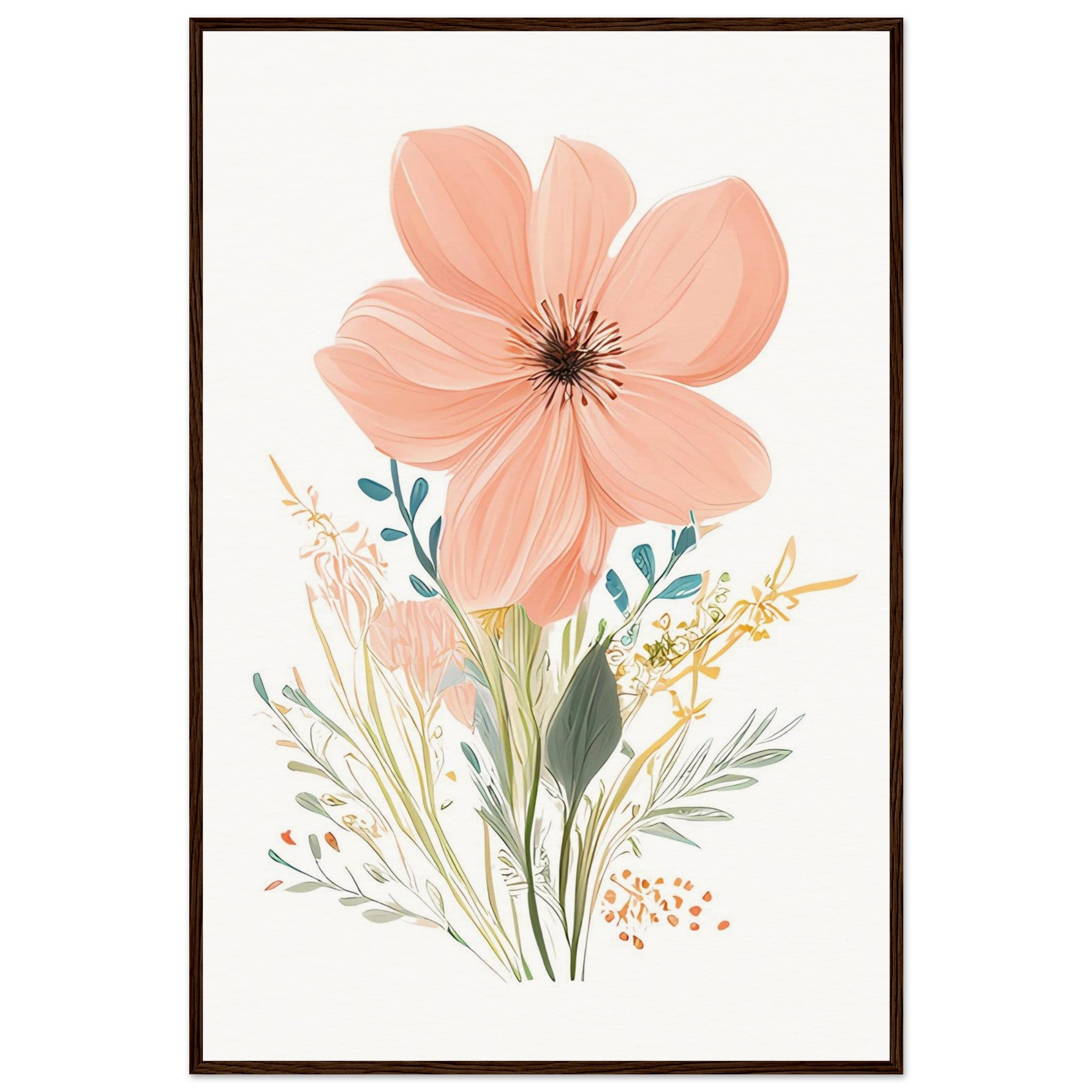 Museum-Quality Matte Paper Wooden Framed Poster – Gallory Hive